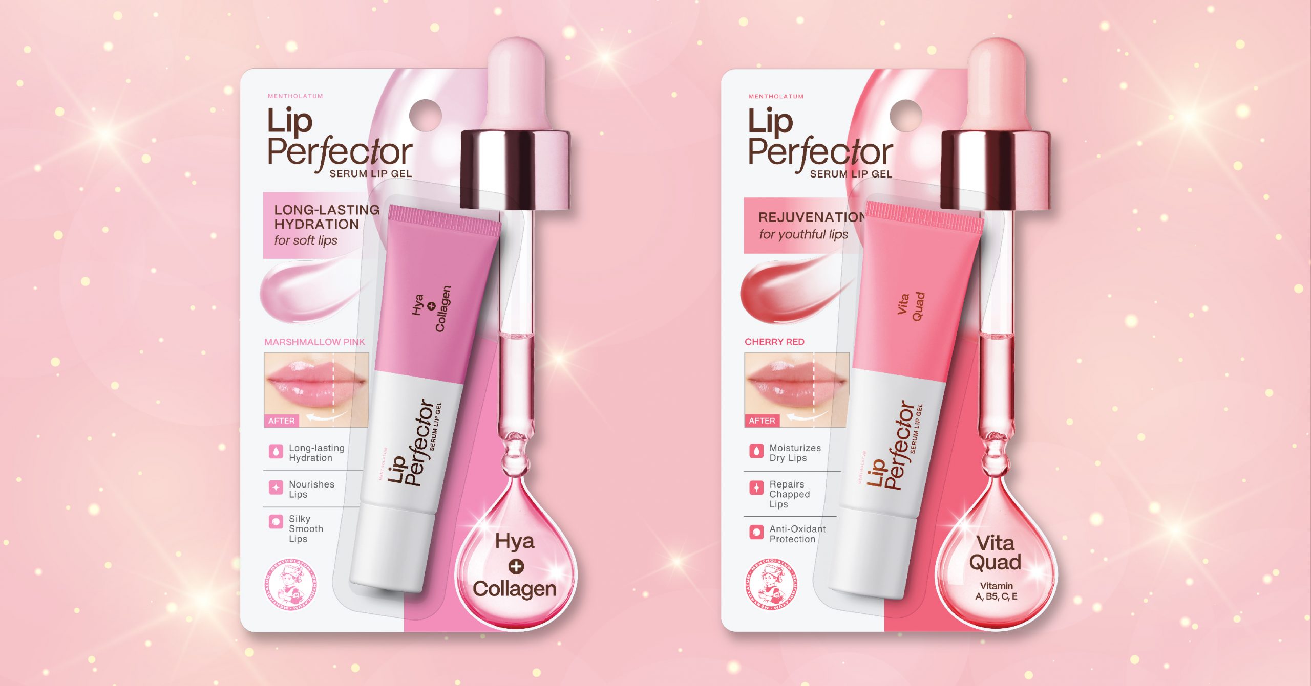 Mentholatum LIPCARE Introduces the New Lip Perfector Serum Lip Gel for ...